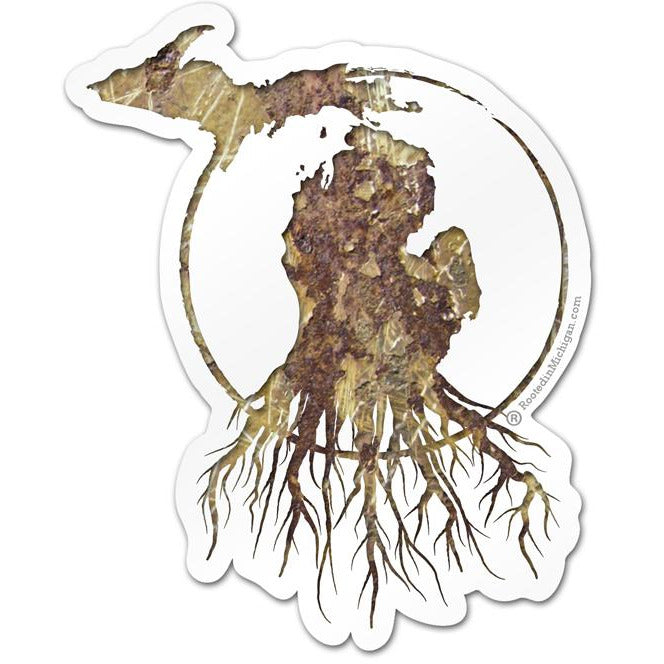 MI Roots - Car Decals – Rooted in Michigan