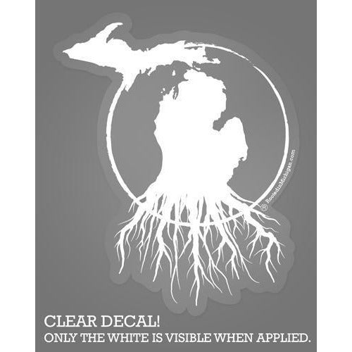 MI Roots - Car Decals – Rooted in Michigan