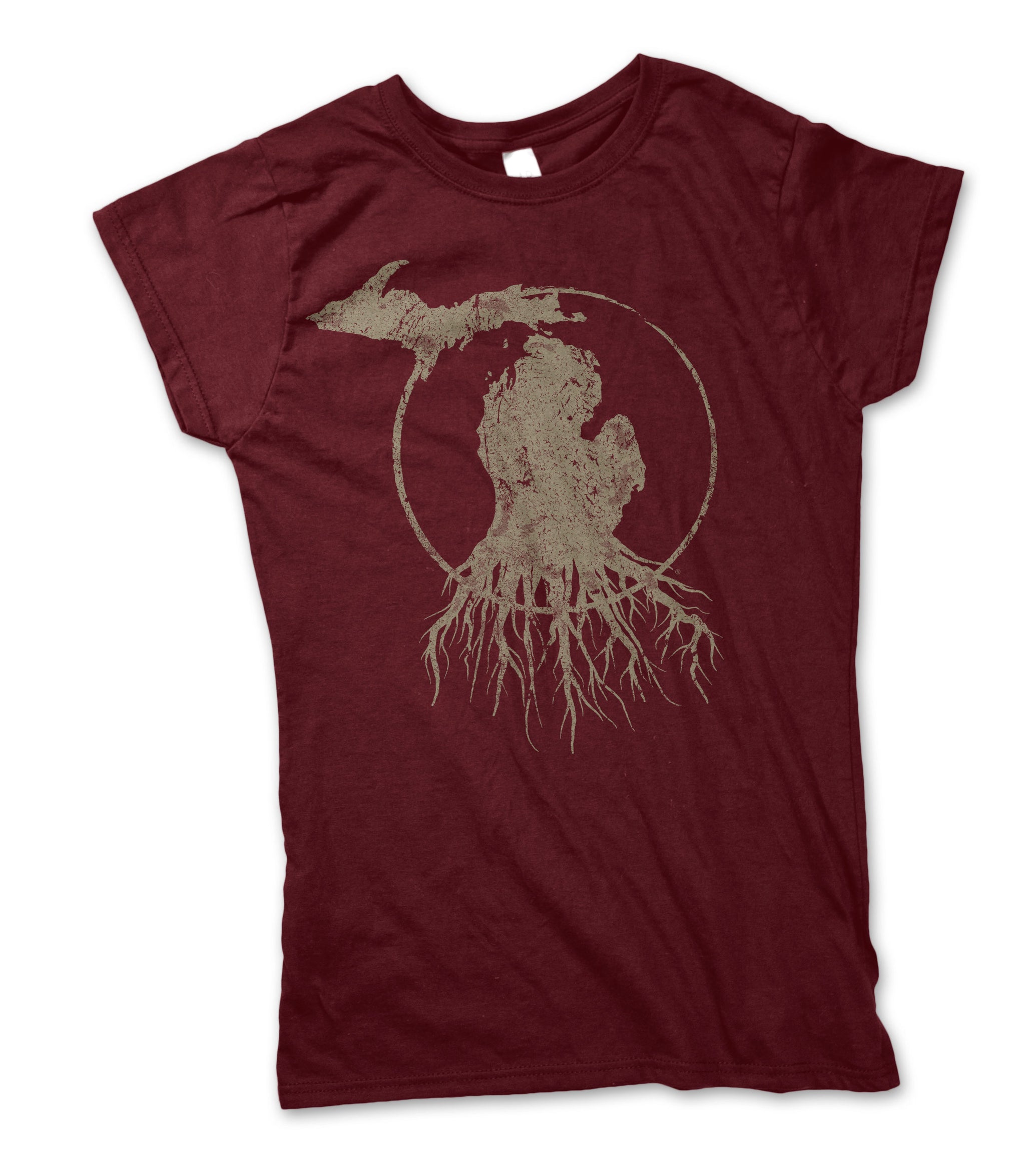 MI Roots - Ladies' Tee – Rooted in Michigan